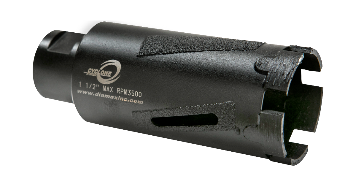 Diamax Cyclone Dry/Wet Side Protection Core Bit – TSC